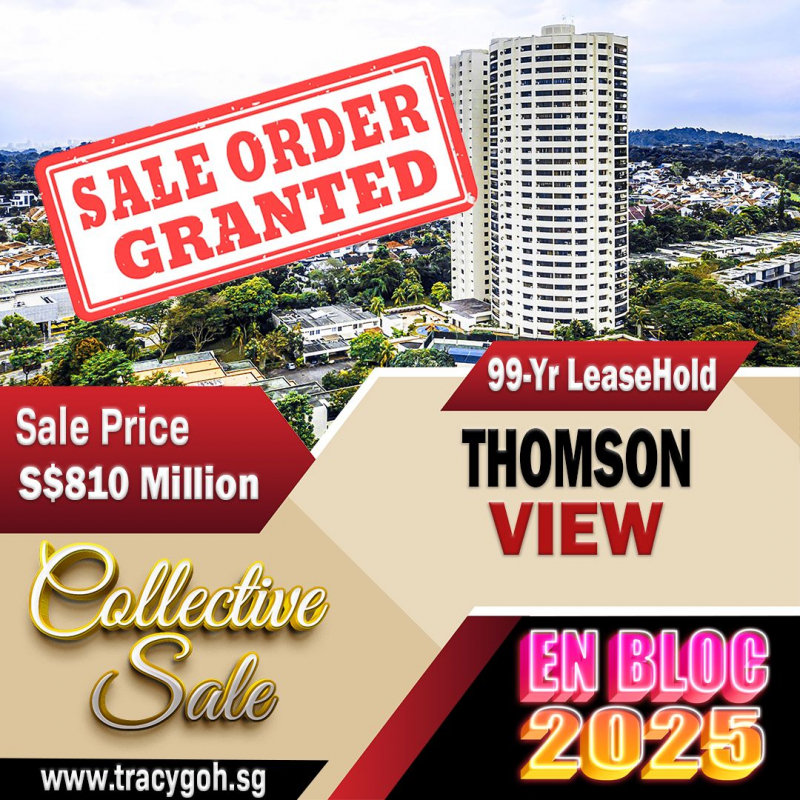 Thomson View Sold En Bloc For S$810 Million To UOL & CapitaLand